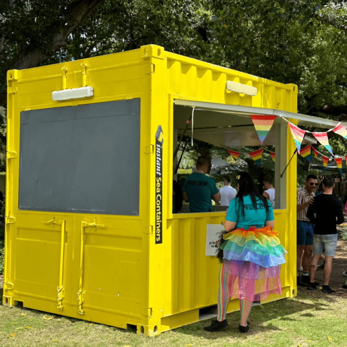 Shipping Container For Events & Hospitality | Rent or Buy